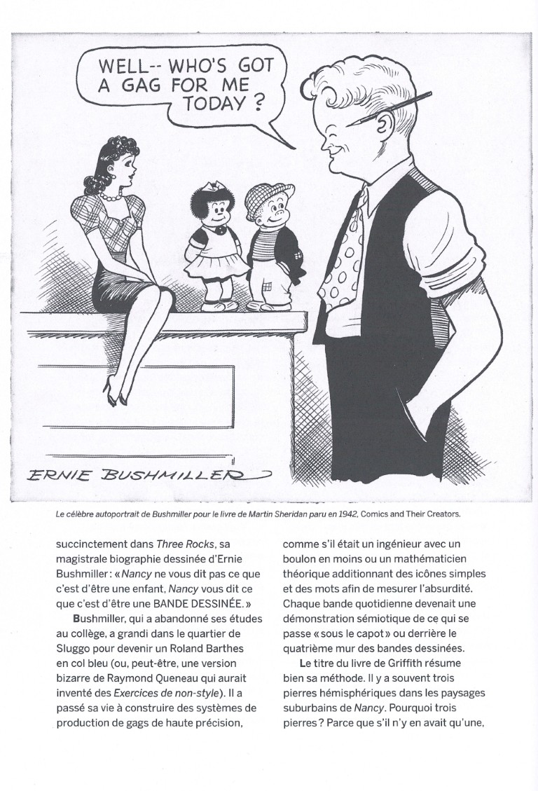 Three Rocks L’histoire d’Ernie Bushmiller l’homme qui créa Nancy ...